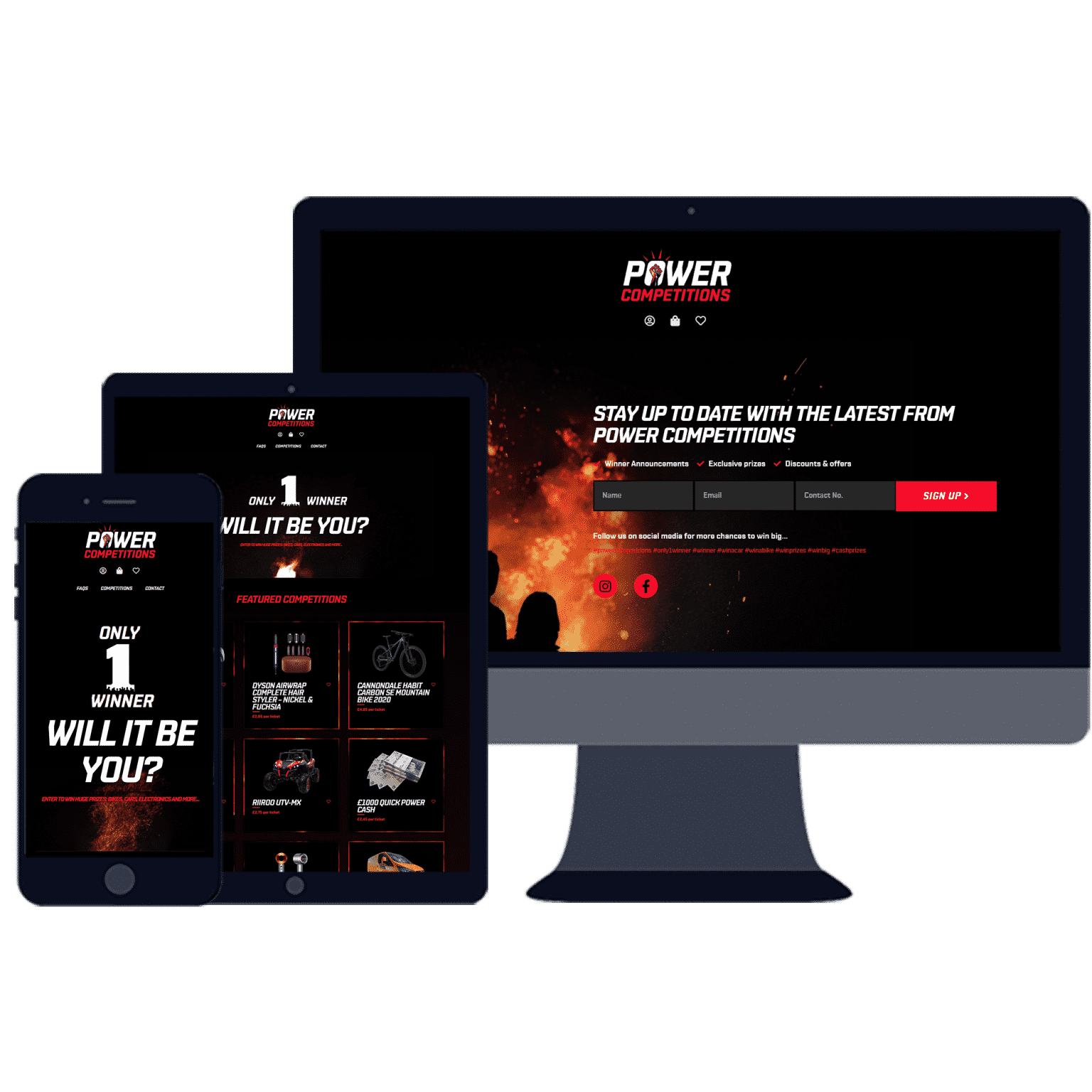 🎉 The UK Competition Site Builders | Design Hero